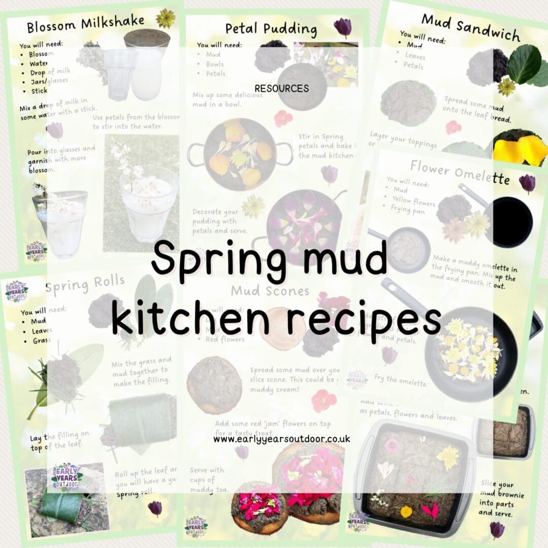 Autumn mud kitchen recipes - Early Years Outdoor