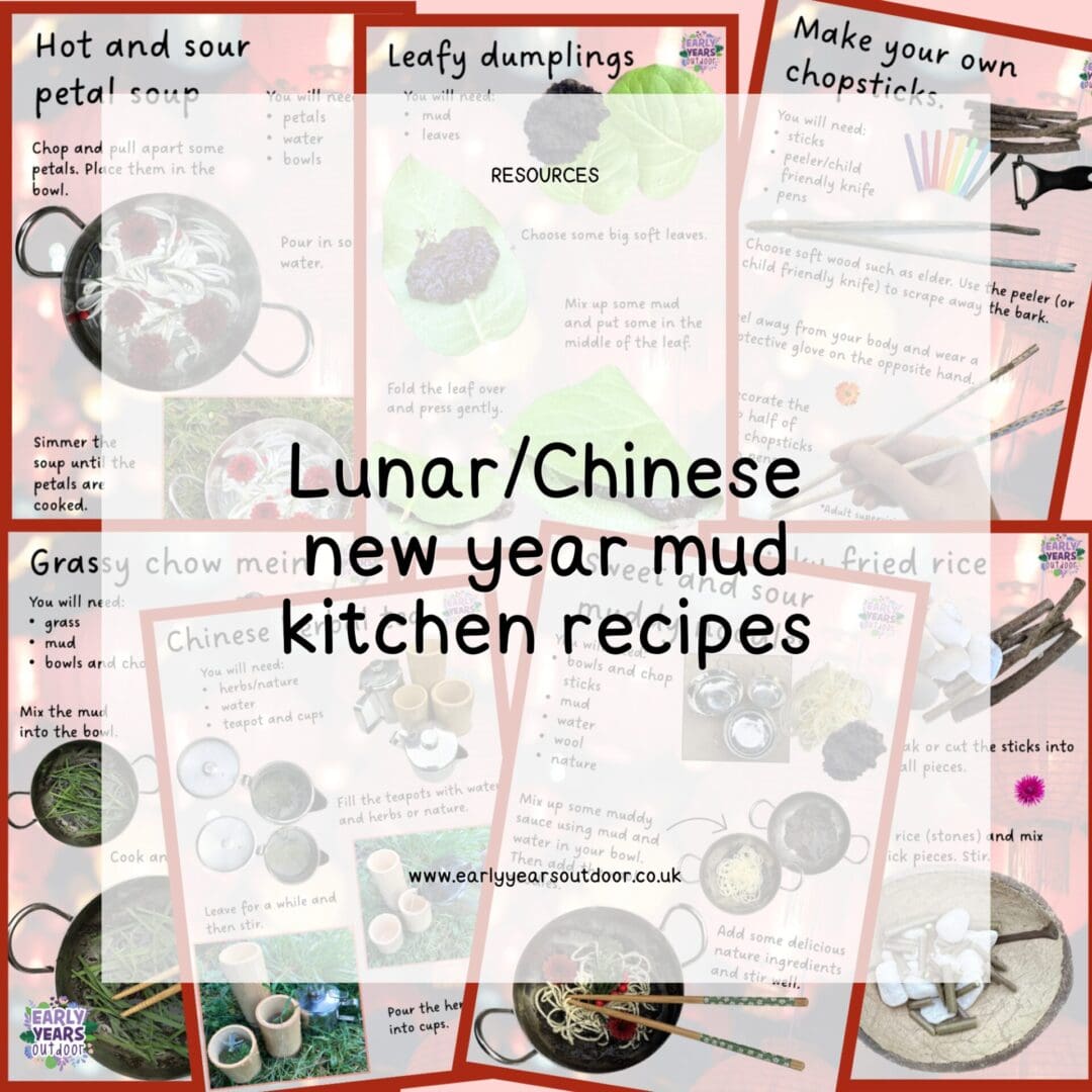 Mud Kitchen Recipes - Early Years Outdoor