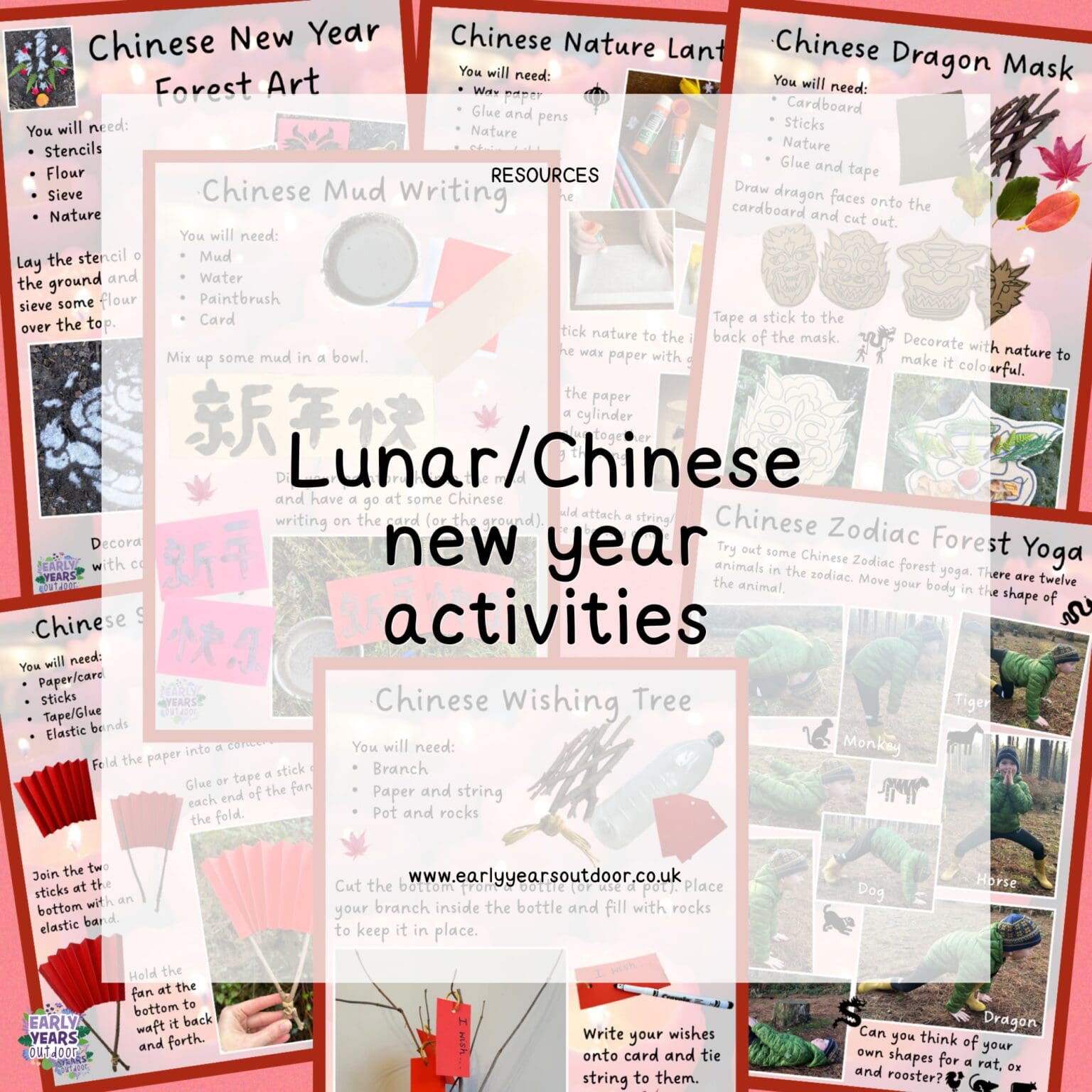 Chinese/Lunar new year activities - Early Years Outdoor