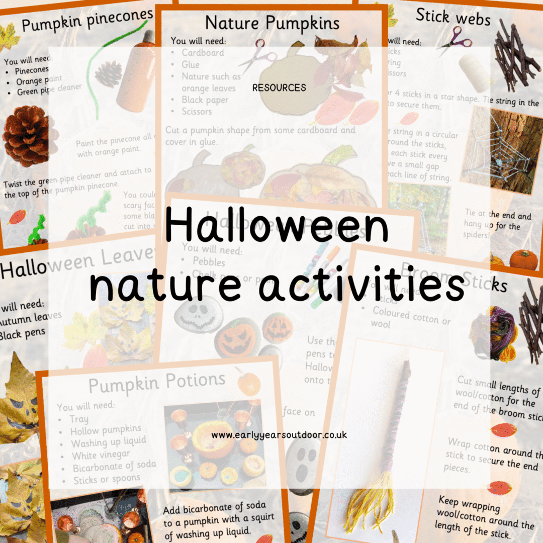 Bonfire night nature activities - Early Years Outdoor